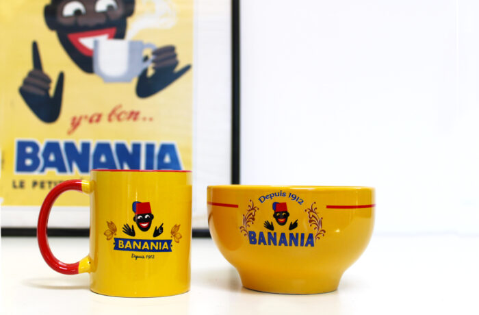 Vaisselle Banania muluBrok brocante en ligne