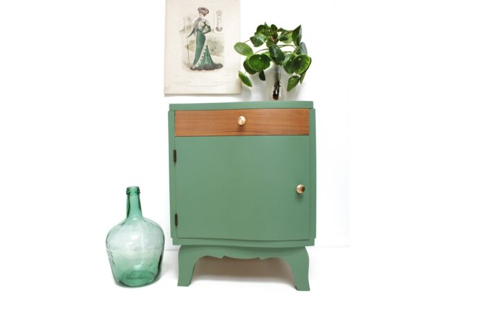 Chevet Vert Bertrand - muluBrok Brocante vintage