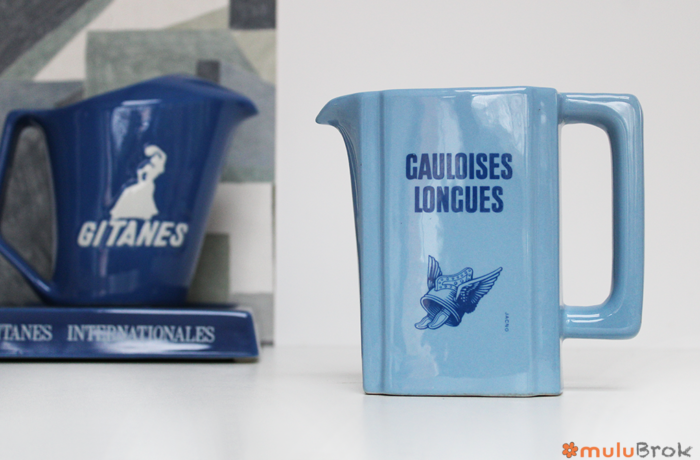 Pichet Gauloises Longues - muluBrok brocante en Normandie
